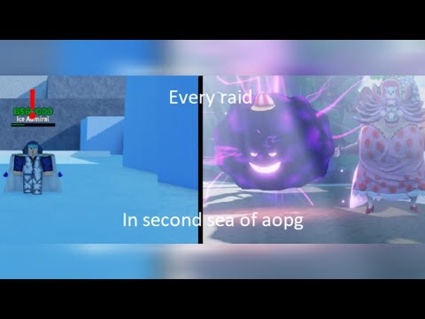 Doing EVERY raid in second sea of aopg - YouTube