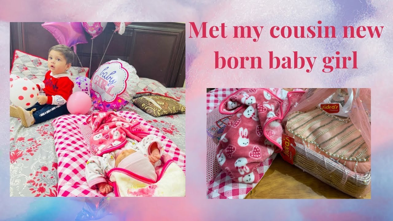 Baby cousins Meetup for the first time.. Newborn Angel Baby Muntaha 💫 ...