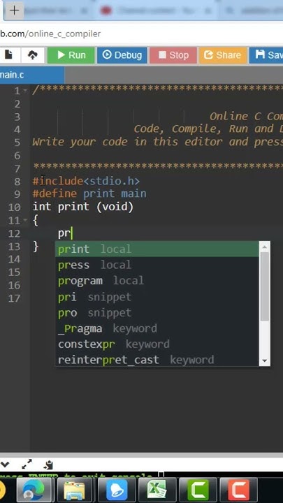 #coding #cpp #code how to print message on screen without main function in c @shorts #shorts ...