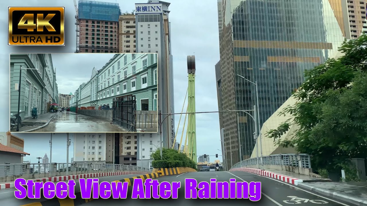 Morning Beautiful Koh Pech City After Rain - YouTube