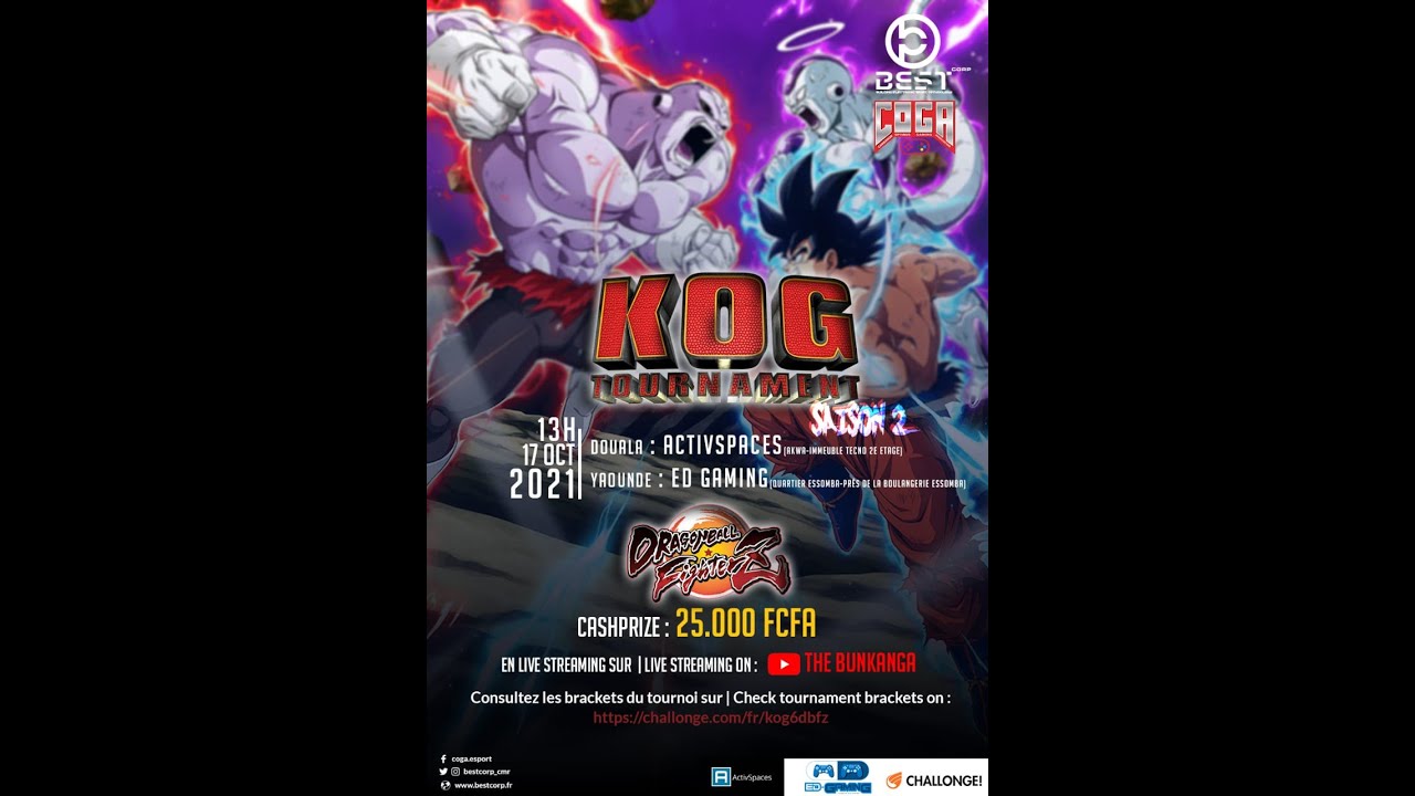 KOG TOURNAMENT SAISON II *DBFZ* - YouTube