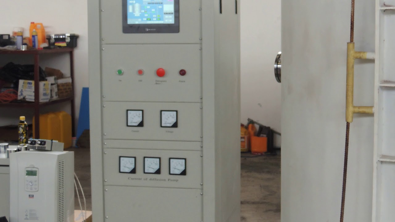 Vacuum Metallizing Process - Loading Racks - Loading New Aluminum ...