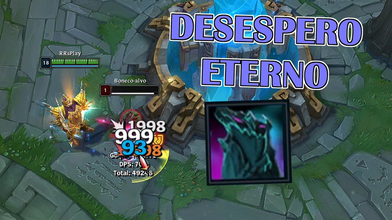 CONHEÇA DESESPERO ETERNO ITEM NOVO 2024 | League Of Legends - YouTube