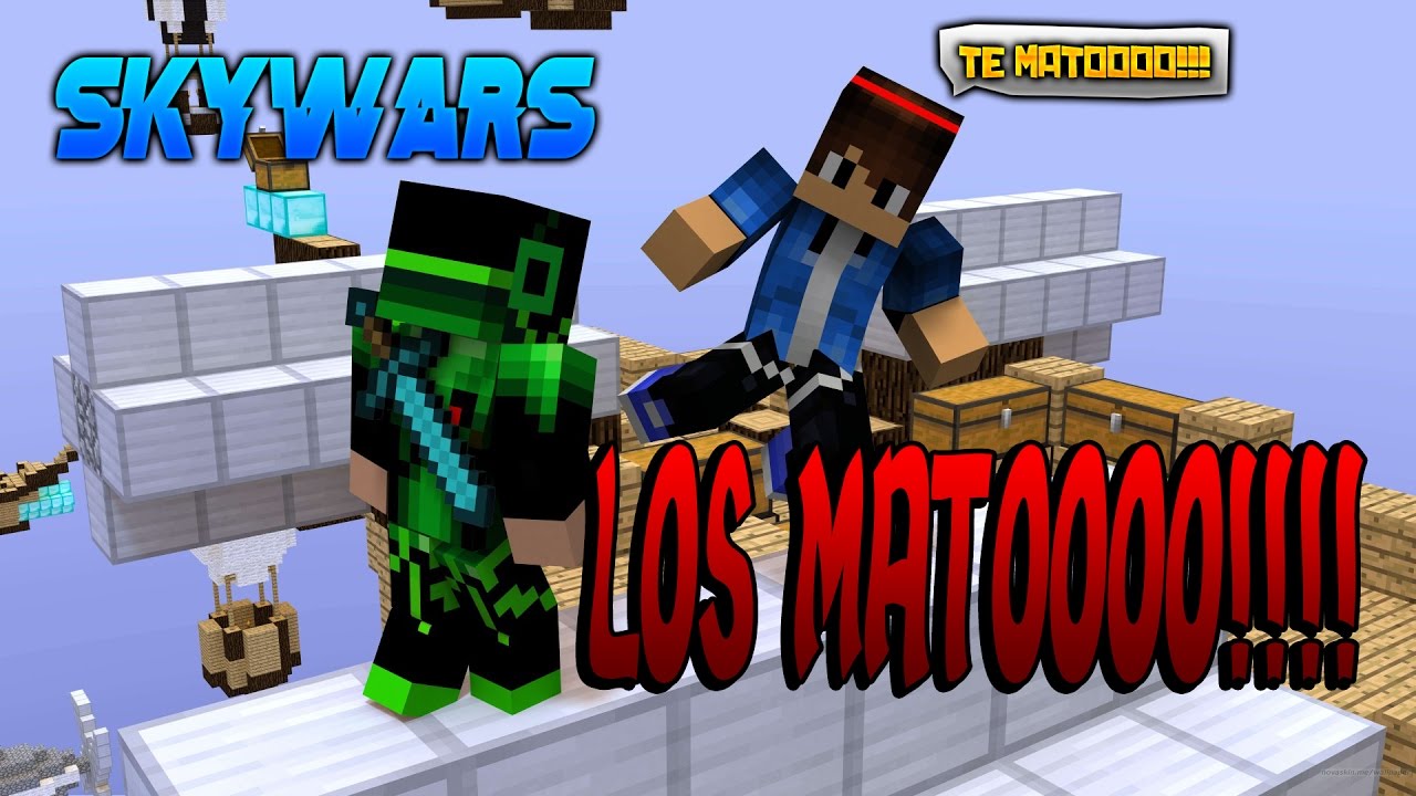 LOS MATOOO!!! SKYWARS SOLITARIO - YouTube