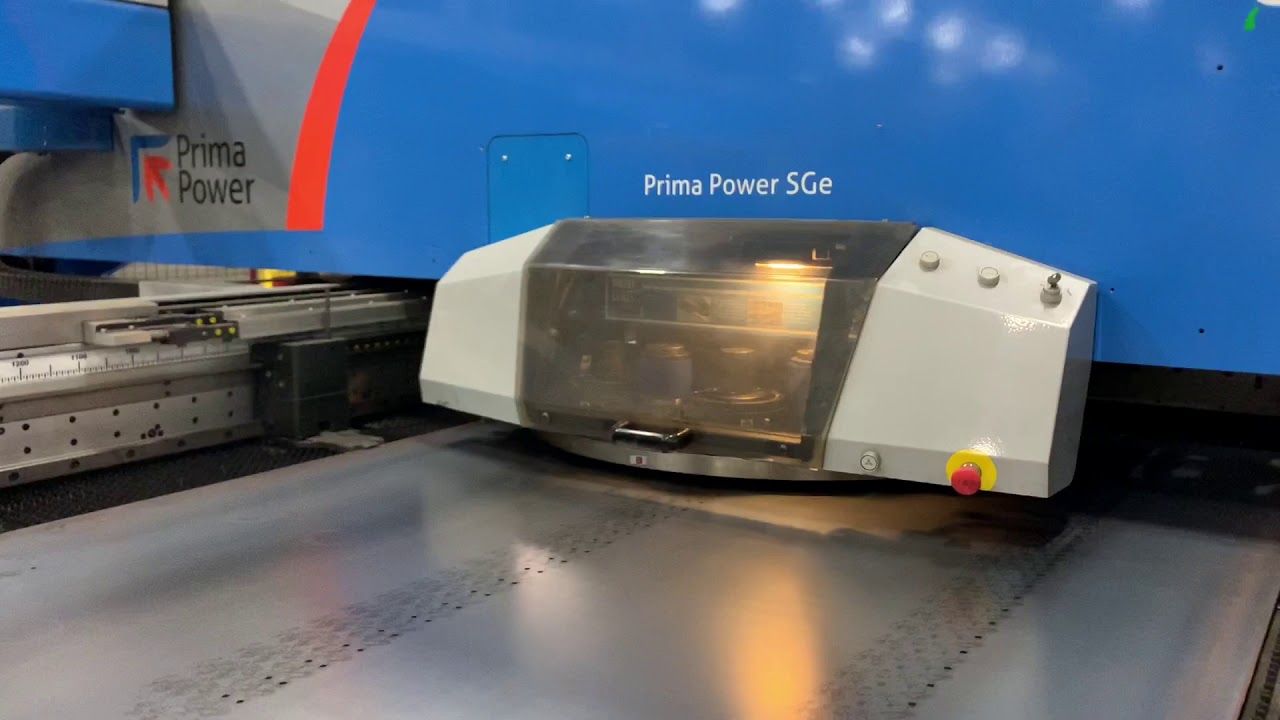 2013 Prima SGE8-13-37 | CNC Turret | For Sale | Orbitbid.com - YouTube