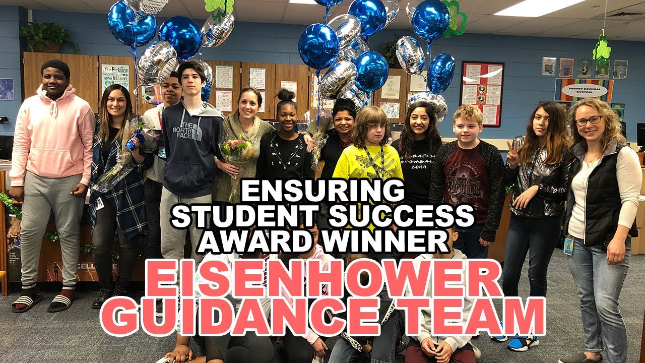 Ensuring Student Success Award Winner - Eisenhower Guidance Team - YouTube