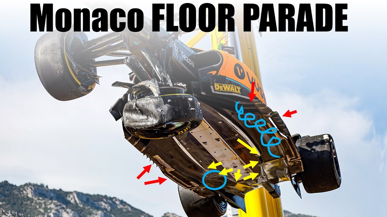 F1 2022 - MONACO FLOOR PARADE - Updates EXPLAINED - YouTube