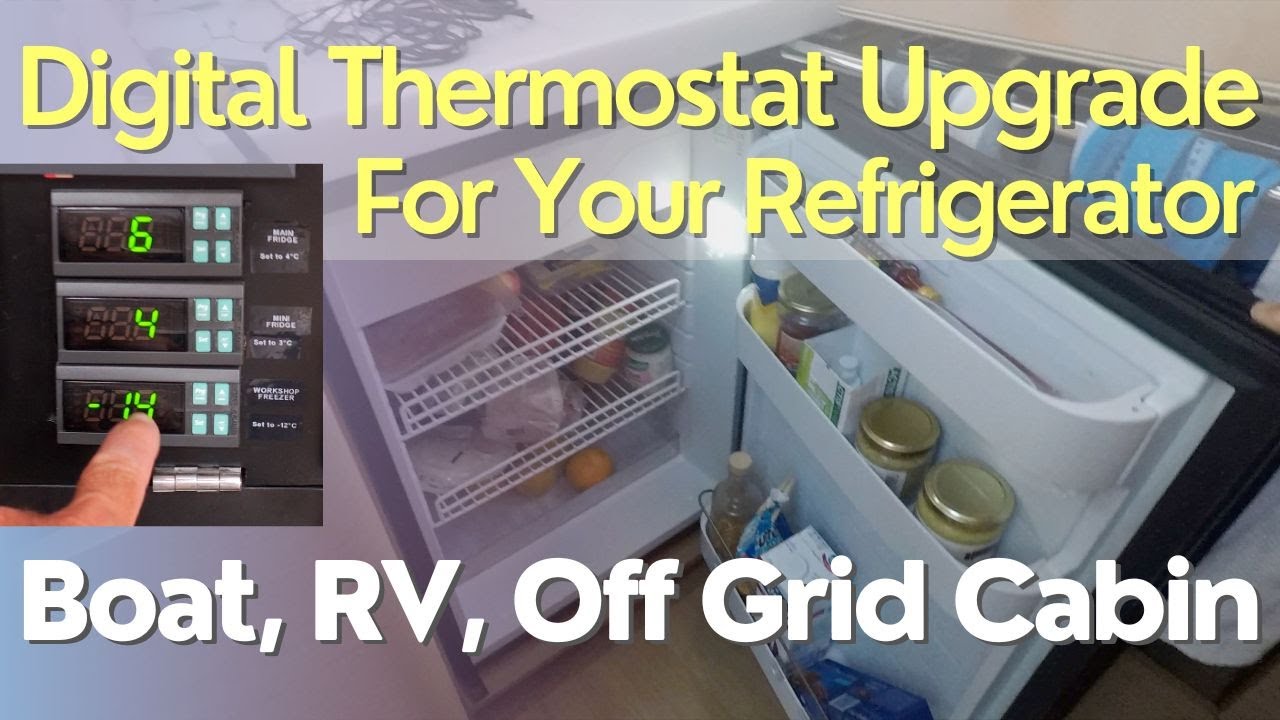 External Refrigerator Thermostat Lec Fridge Freezer Thermostat