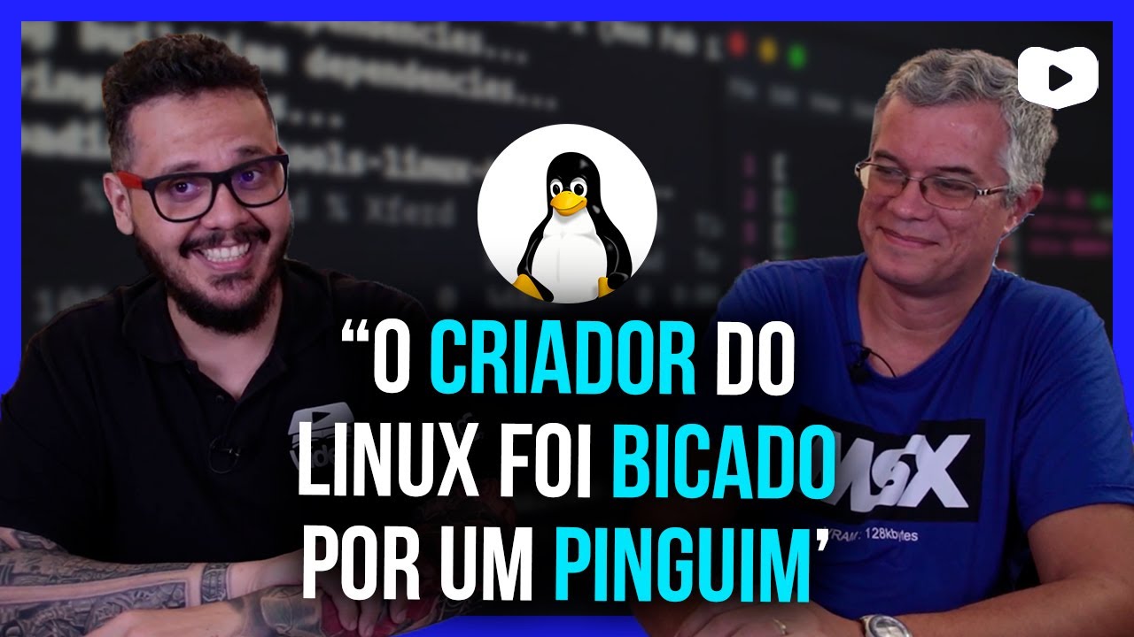O porque do MASCOTE do LINUX ser um PINGUIM - YouTube