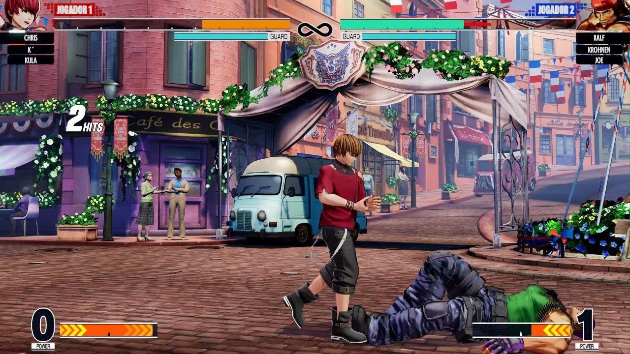 THE KING OF FIGHTERS XV CHRIS/K'/KULA VS RALF/KROHNEN/JOE - YouTube