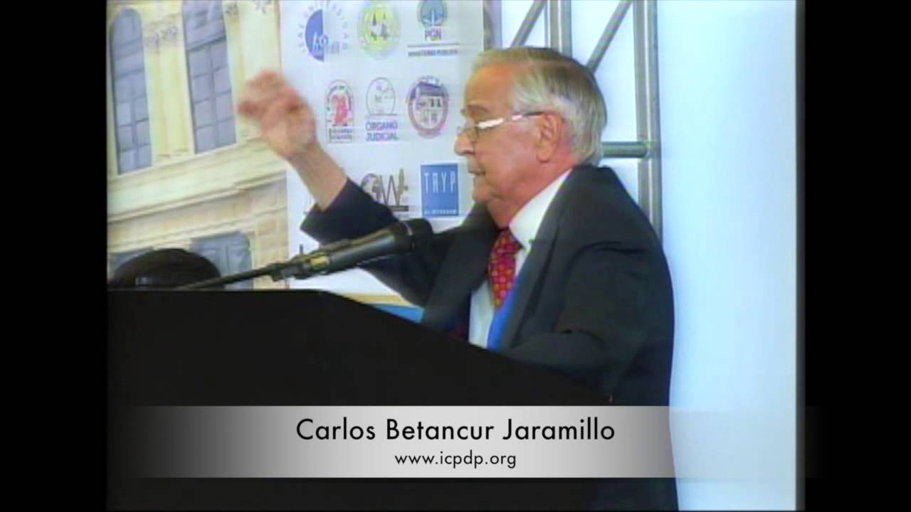 Conferencia de Carlos Betancur Jaramillo: ICPDP 2014 - YouTube