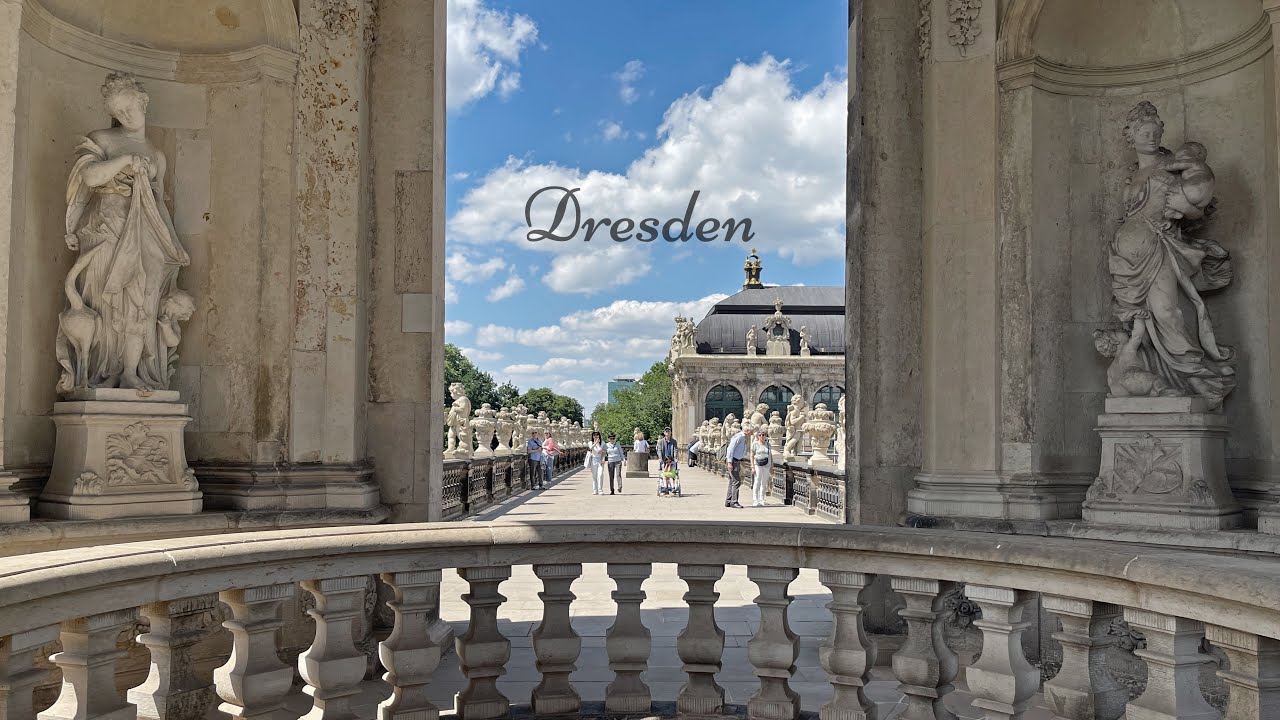 Amazing restored architecture in Dresden, Germany - YouTube