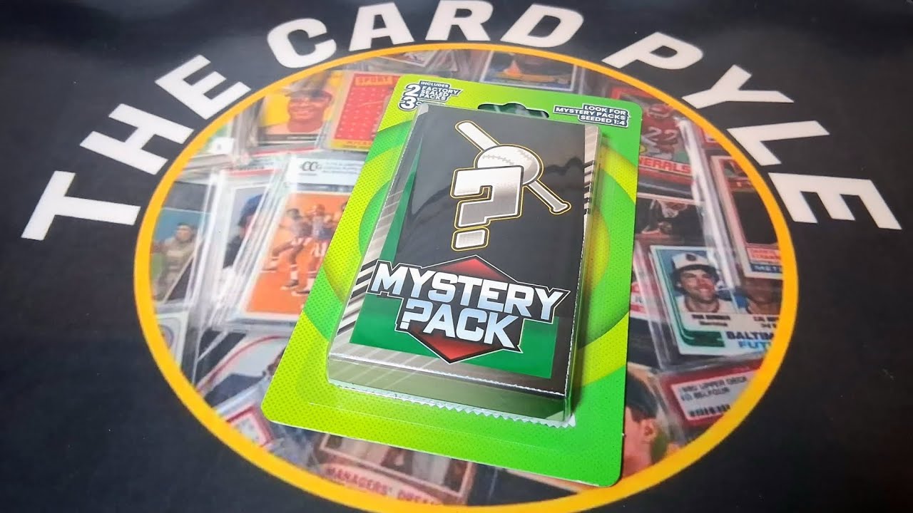 Mystery baseball pack... - YouTube