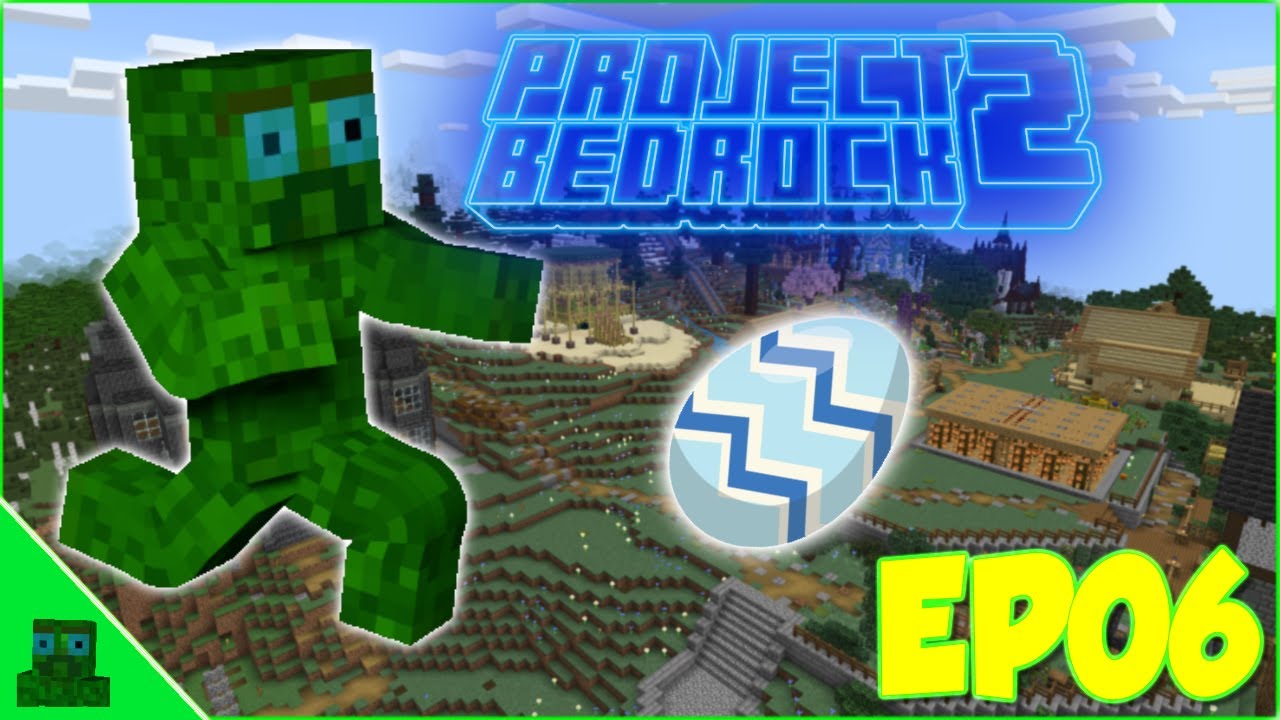 Project Bedrock SE2 EP06: Easter Egg Hunt and A Spooky House! - YouTube