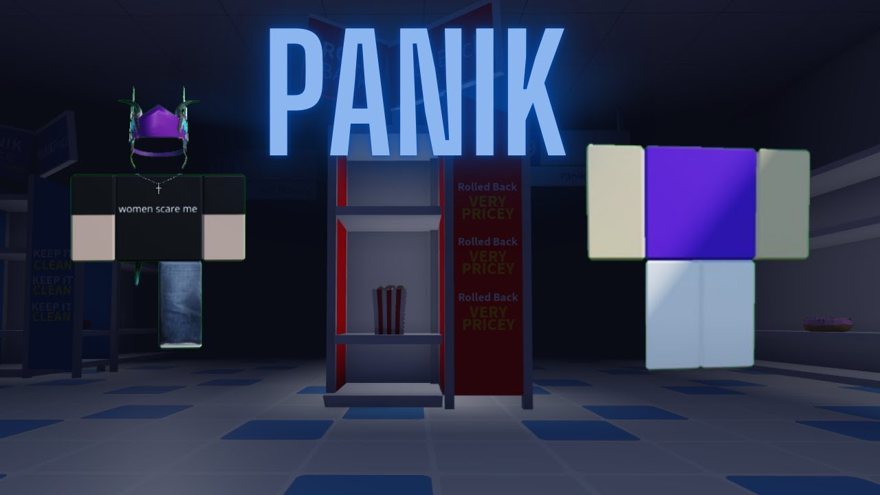 So we tried PANIK... ( ROBLOX) - YouTube