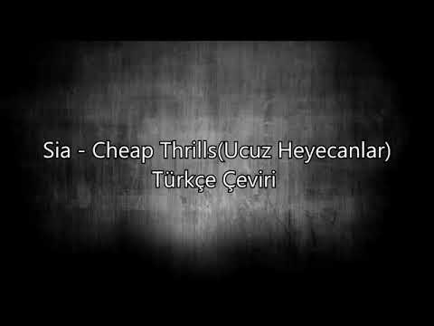 Sia - cheap thrills ft. Sean paul Türkçe çeviri ve müzik (MG)