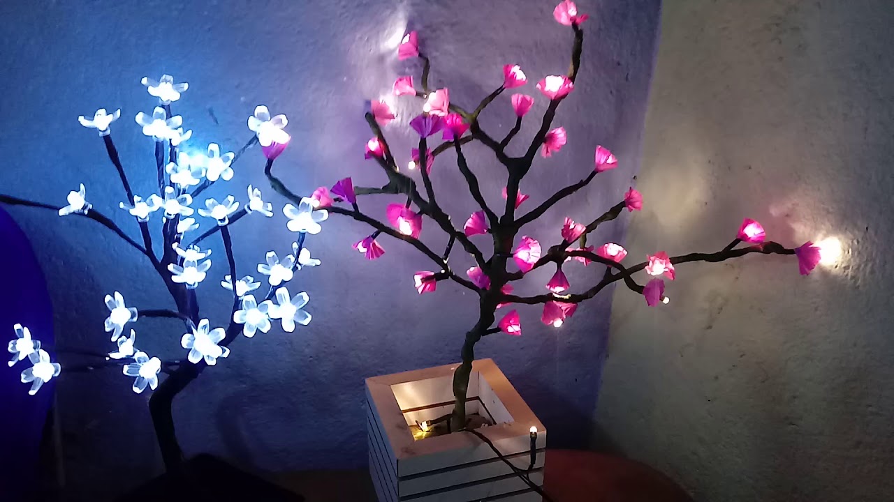 Árvore pisca pisca pronta - YouTube