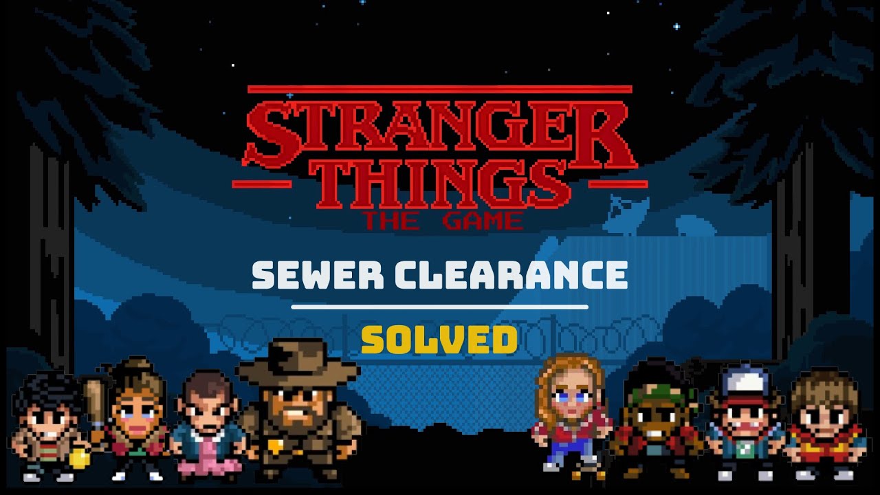 Stranger Things: 1984 - The Game - Sewer Mission - YouTube