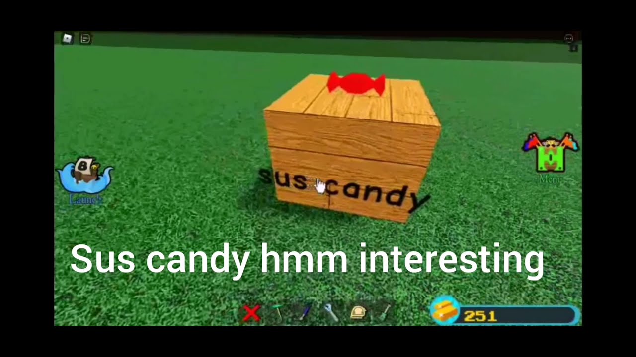 eating sus candy - YouTube