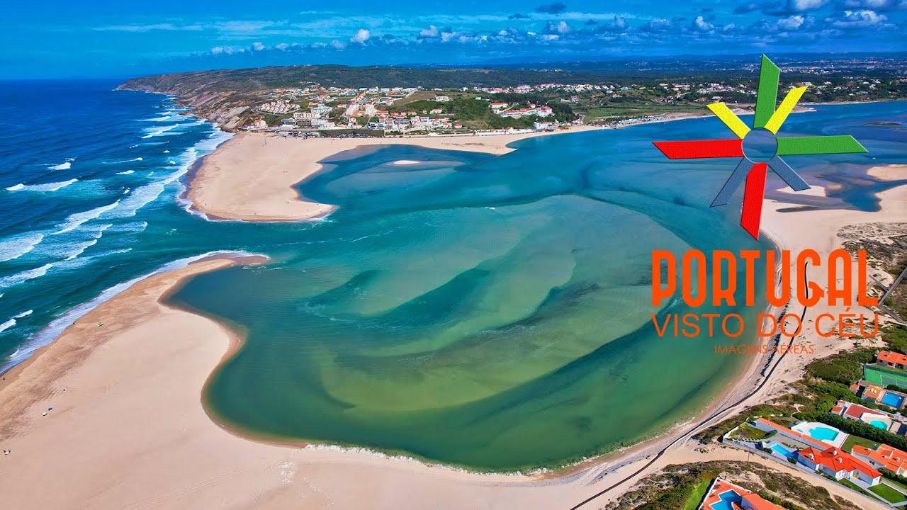 Foz do Arelho the Blue and Golden Paradise 🏖️ Foz do Arelho o Paraíso ...