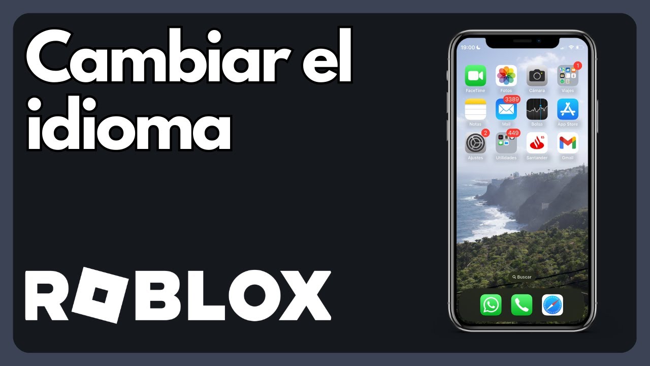 Cómo cambiar el idioma en Roblox (Android & IOS) - YouTube