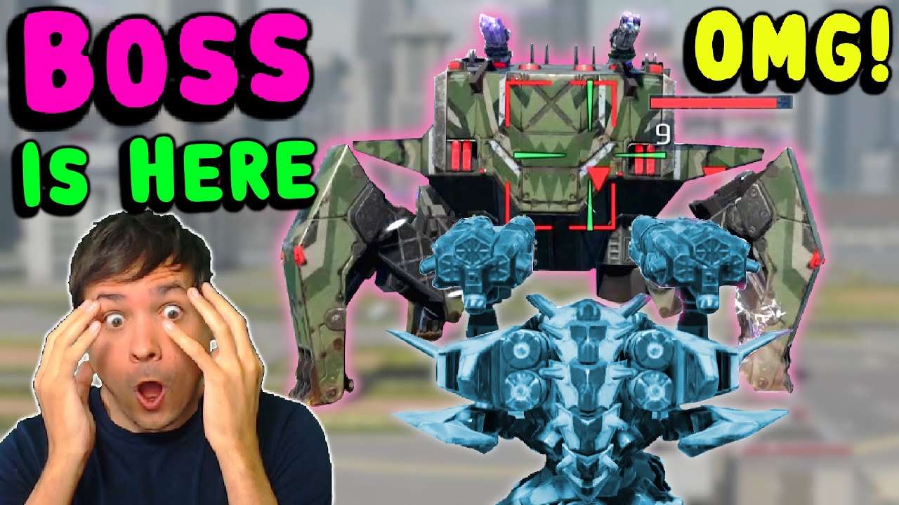 OMG! New BOSS Entered War Robots! PvE Gameplay Is Awesome! WR - YouTube