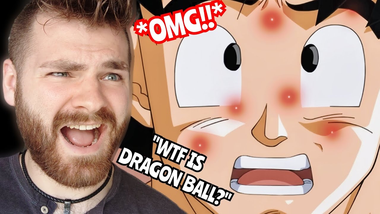 OMFG WHAT IS THIS ANIME??!! | DRAGON BALL Z FUNNY MOMENTS | FIRST TIME ...