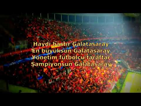 Galatasaray Tezahüratları - Haydi Bastır Galatasaray