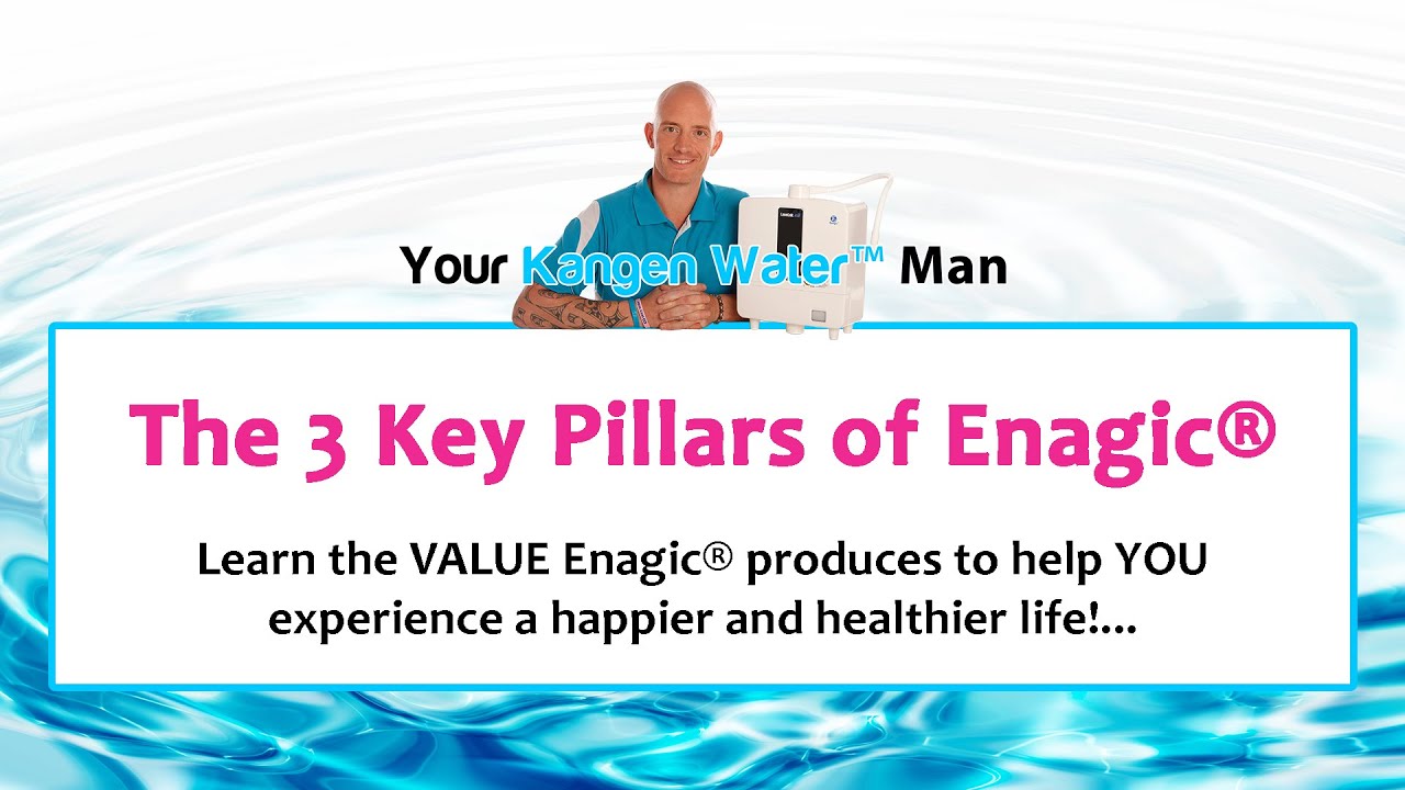 The 3 Key Pillars of Enagic® - YouTube