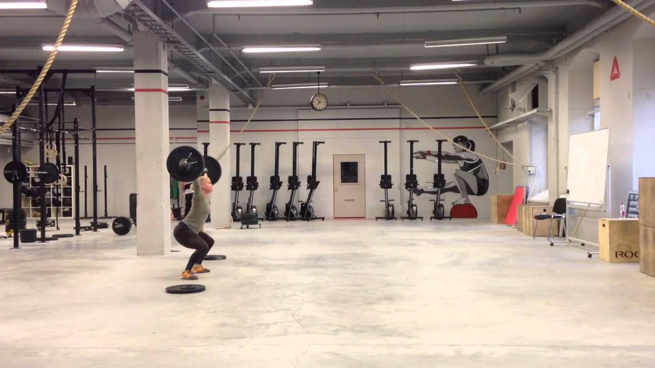 Power snatch 2 x 62,5kg - YouTube