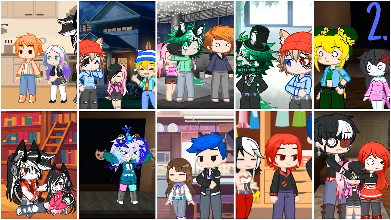 Rainbow Squad Friends All Season 2 Episodes | Gacha Life 2 | Meme - YouTube