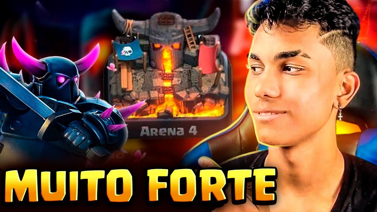 ESSES SÃO OS MELHORES DECKS PARA ARENA 4 NO CLASH ROYALE - YouTube