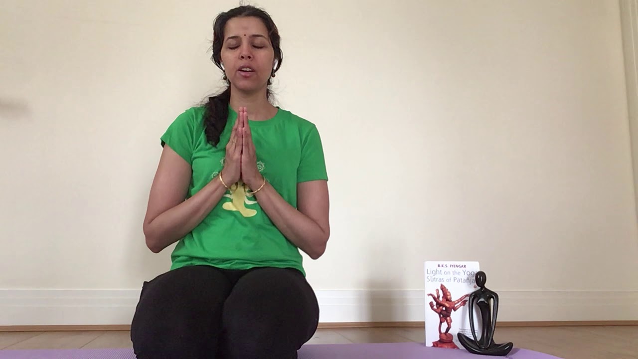 Patanjali Yoga Sutras Invocatory Prayer with Meanings - YouTube