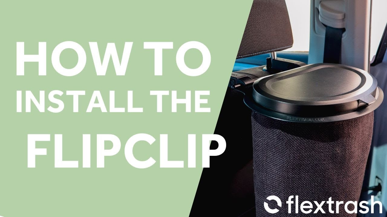 How to install the Flextrash Flipclip - YouTube