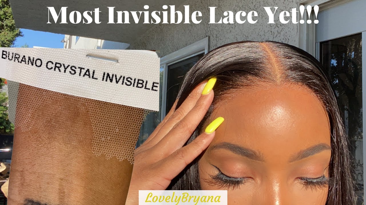Most Invisible Lace Yet! | Burano Crystal Invisible Lace 5x5 Closure ...