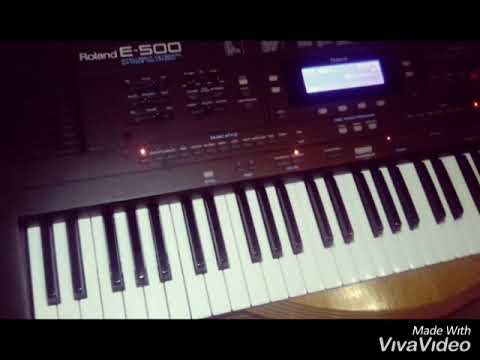 Roland e5 the beast machine Lastborn on keys - YouTube