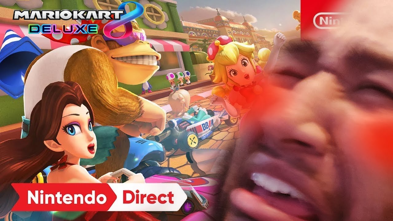 DRUNK MARIO KART DOUBLE DASH WAVE 6 DLC REACTION! | Pauline is HERE ...