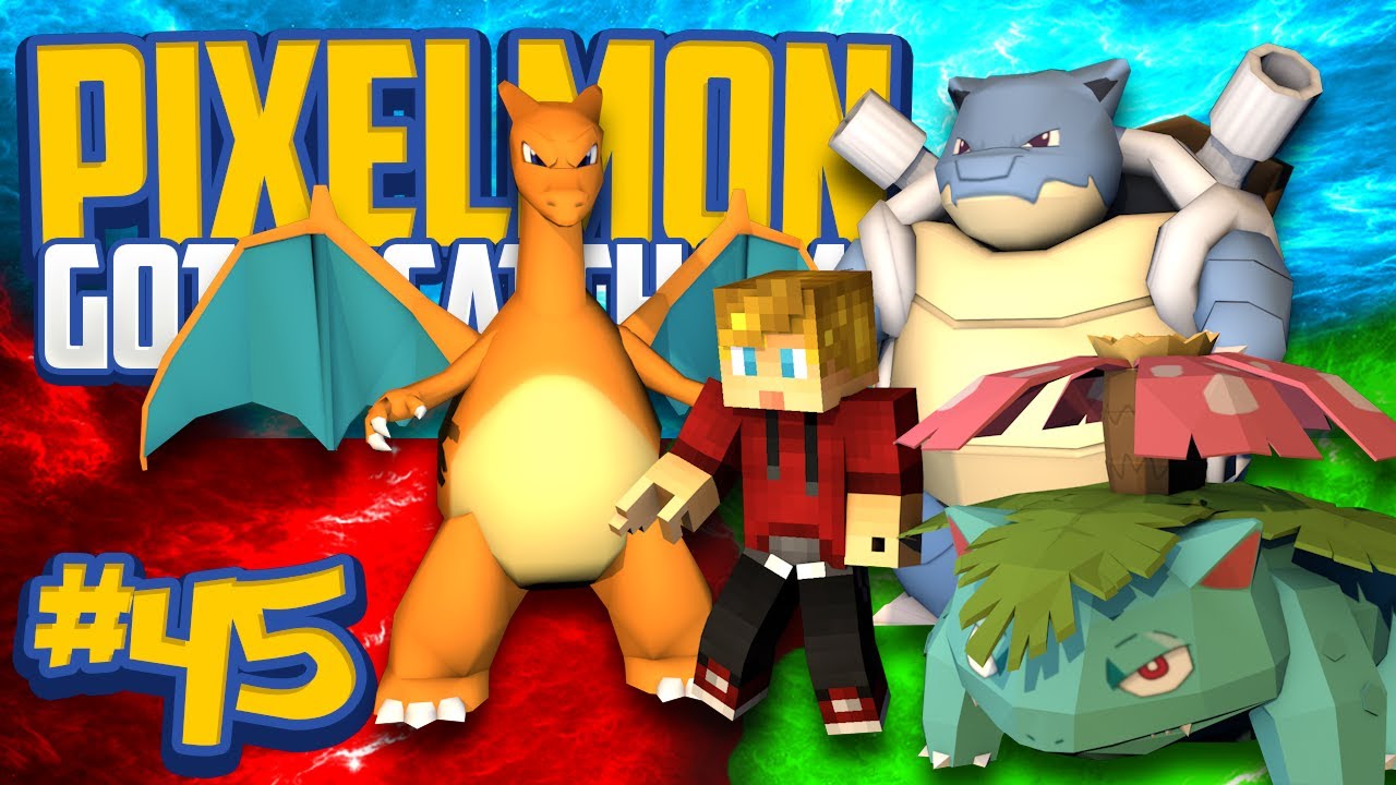 Minecraft Pixelmon "KANTO STARTER HYPE" Gotta Catch 'Em All - Episode ...