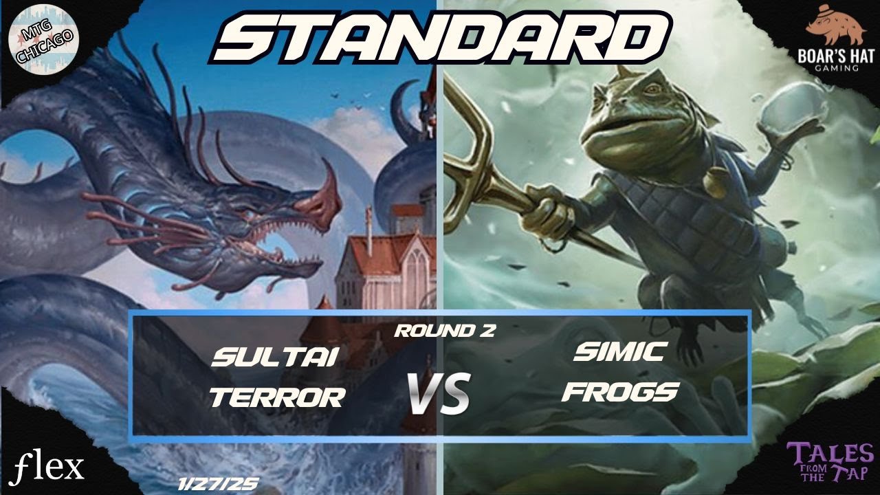 Sultai Terror VS Simic Frogs [MTG Standard Round 2] - YouTube