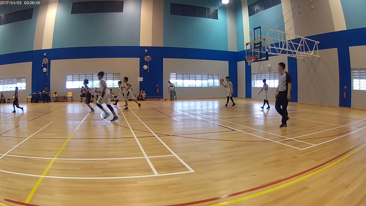 national basketball pri school qtr final senior boys CCKPS Vs Kheng ...