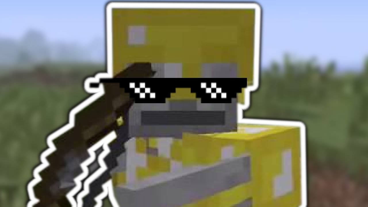 The Most MLG Skeleton in Minecraft - YouTube