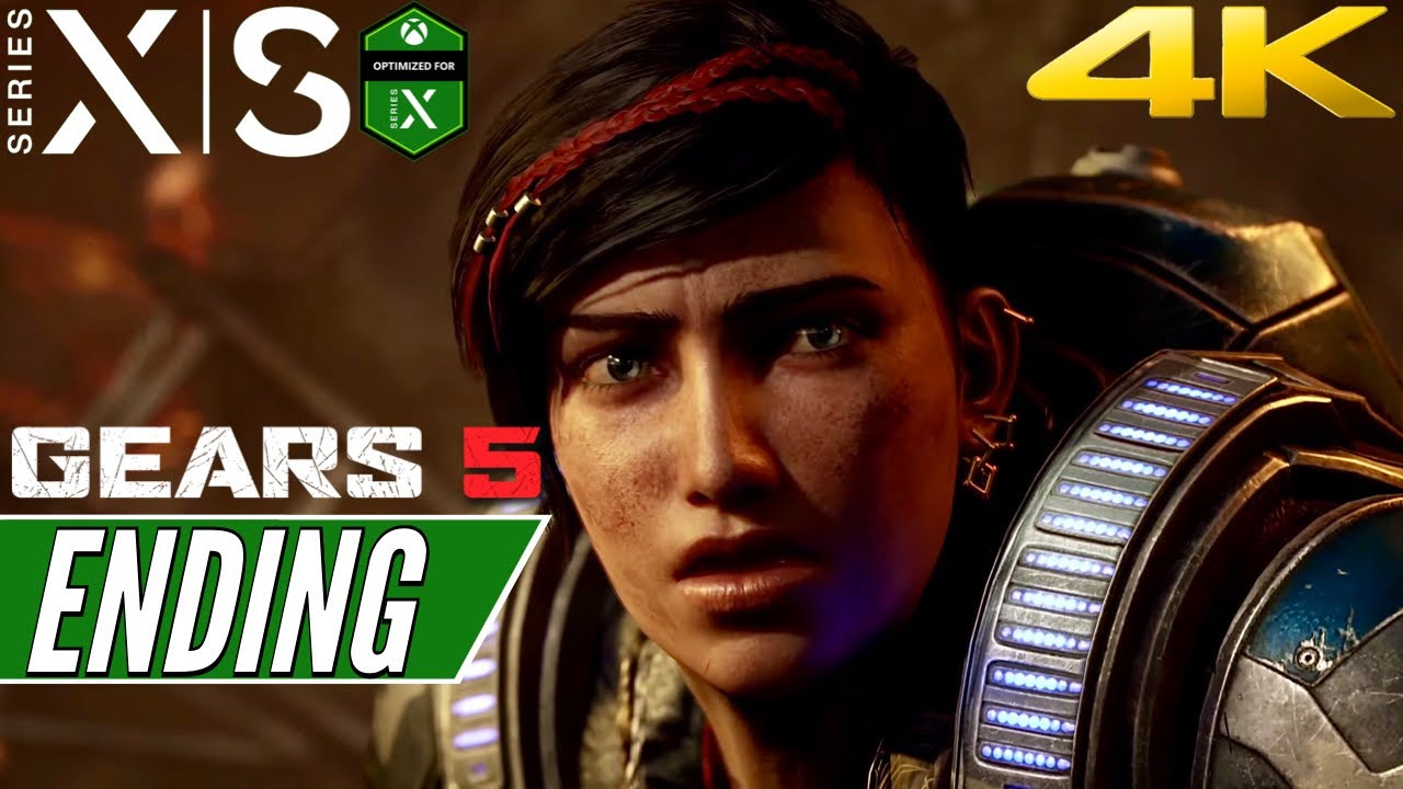 GEARS 5 (XBOX SERIES X) Walkthrough Gameplay 4K 60FPS [PART 15] ENDING ...