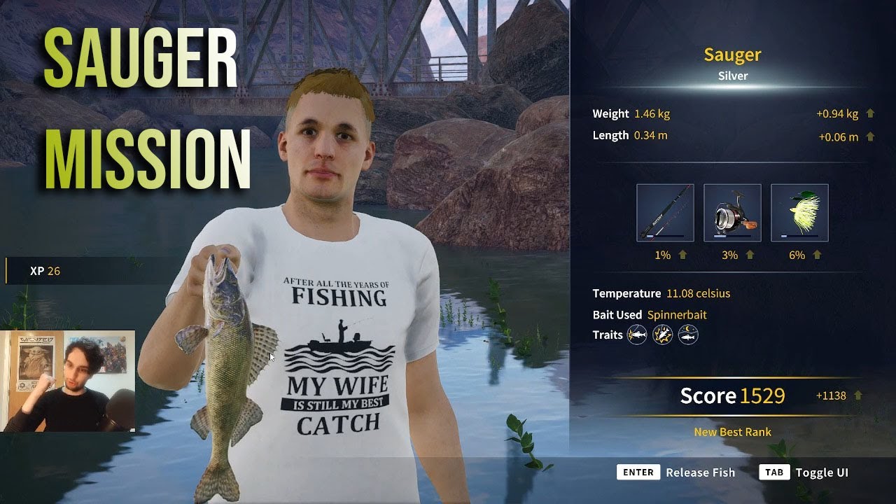 How to Catch Sauger Mission - Call of the Wild: The Angler - YouTube