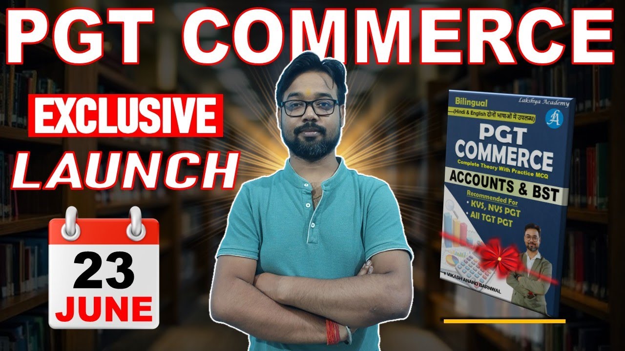 PGT Commerce Bilingual Book (Hindi & English Both) | New PGT Book ...