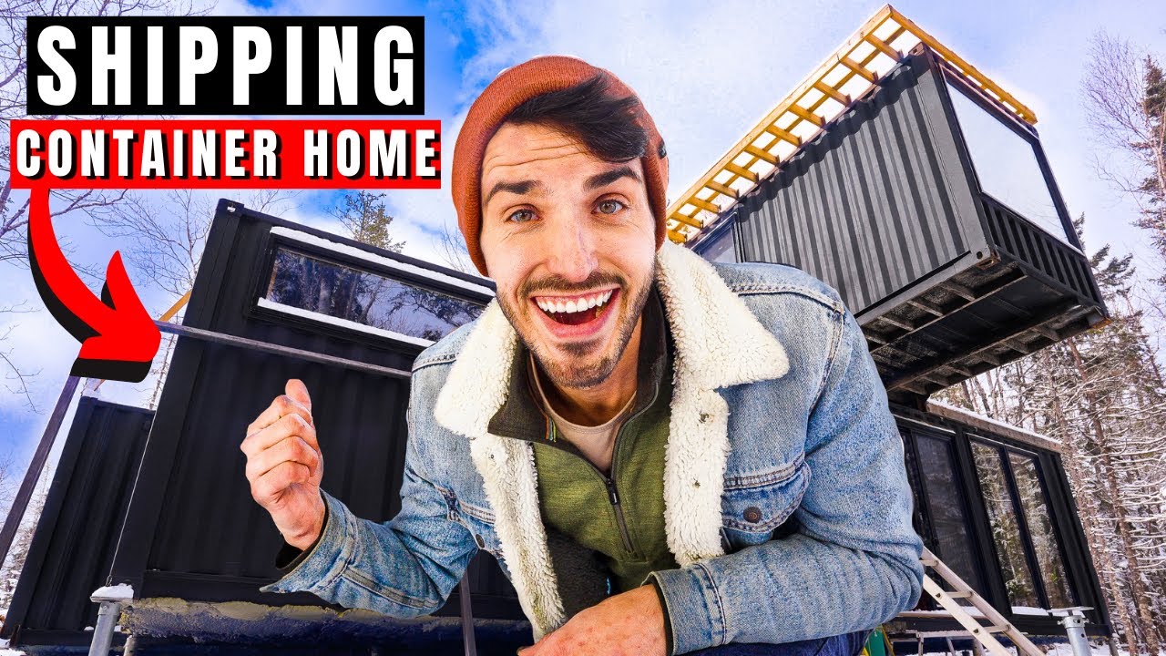 Persistence Pays Off: The Shipping Container Home Build is ON! - YouTube