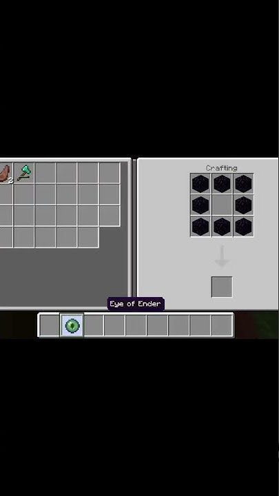 how To Make ender Chest 🧰 in Minecraft #shorts - YouTube