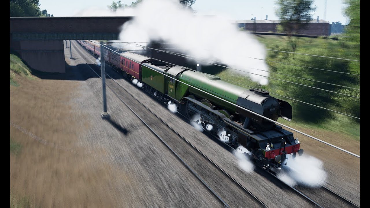 Taking Control Of A Steam Train Engine, Train Sim World 4 PC - YouTube