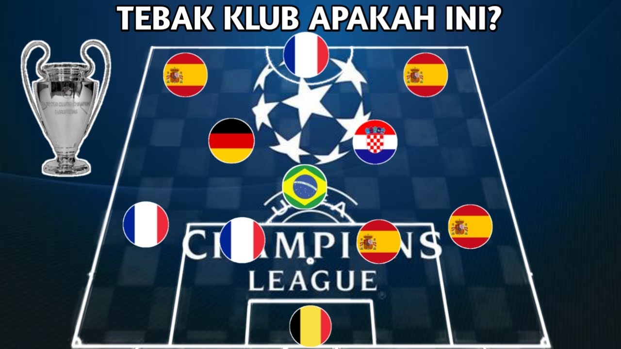 Tebak klub peserta 8 besar liga champions 2021 | menurut negara masing ...