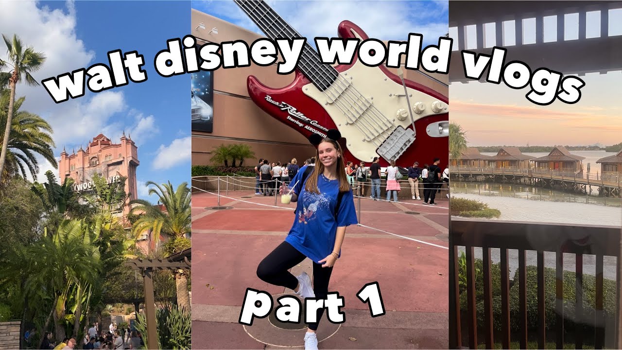 walt disney world vlogs 2025! | part 1 - YouTube