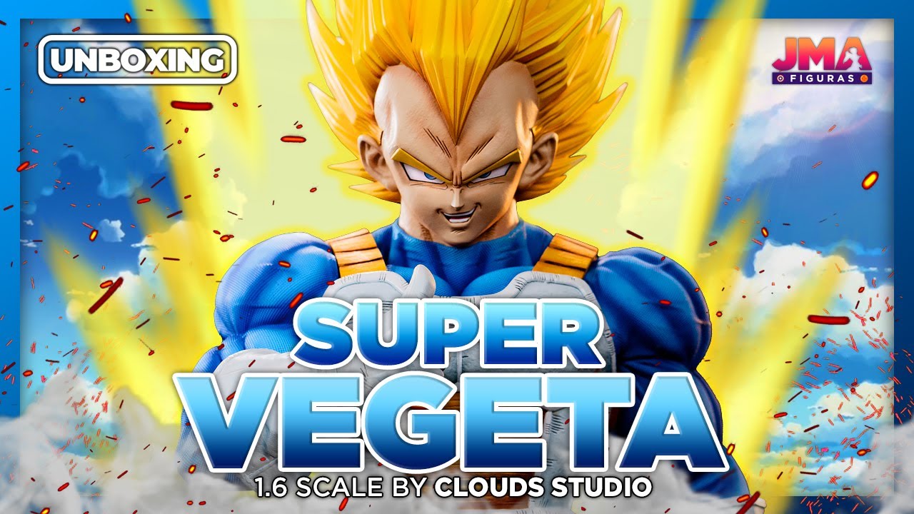 🐉DRAGON BALL Z: SUPER VEGETA 1.6 Scale by Clouds Studio | UNBOXING ...